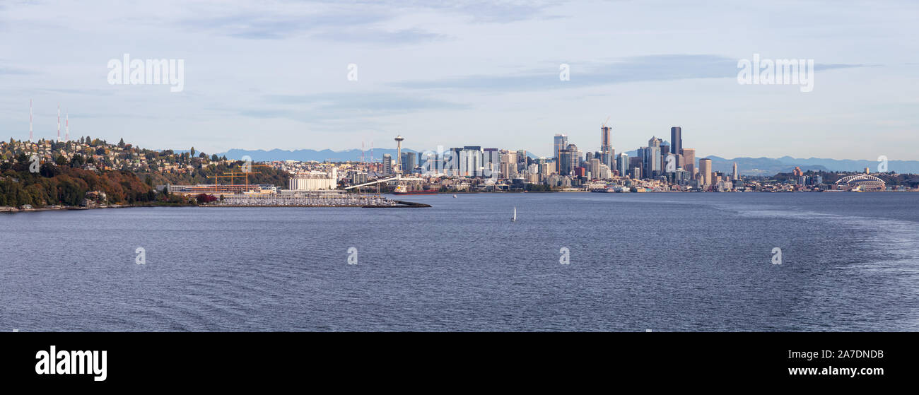 Downtown Seattle, Washington, United States of America. Beautiful ...