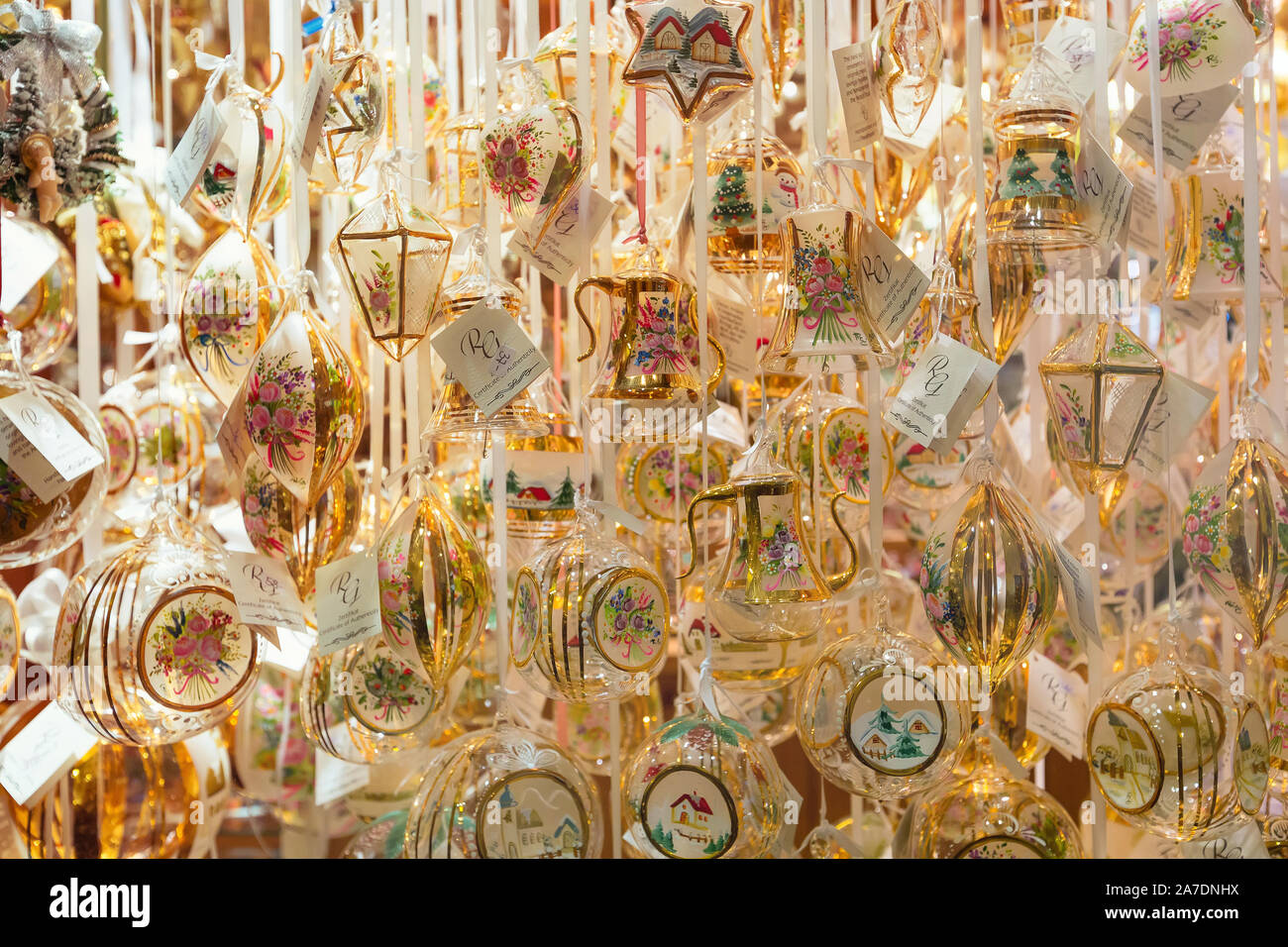 Traditional austrian souvenirs salzburg austria hi-res stock ...