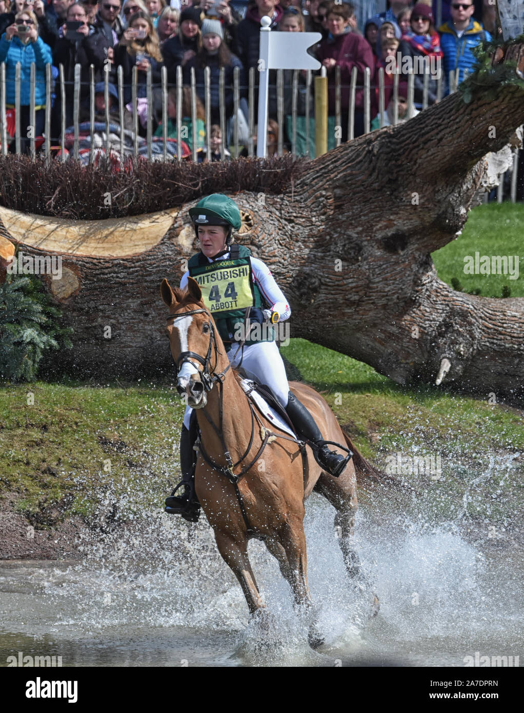 Badminton Horse Trials Gloucester May 5th 2019 Clare Abbot riding Euro ...