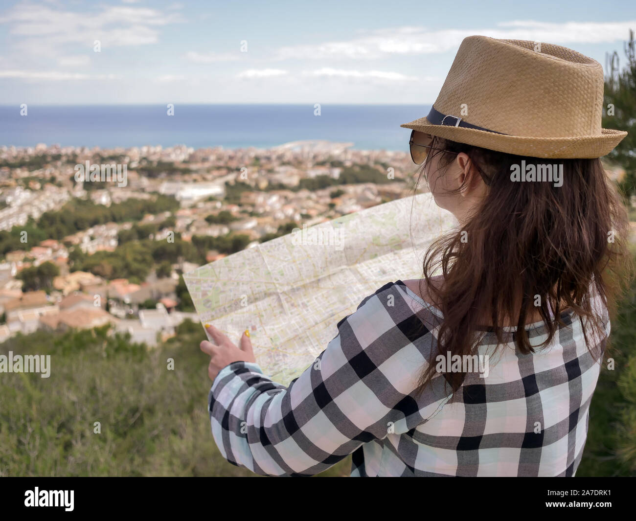 Mountain climbing route map hi-res stock photography and images - Alamy