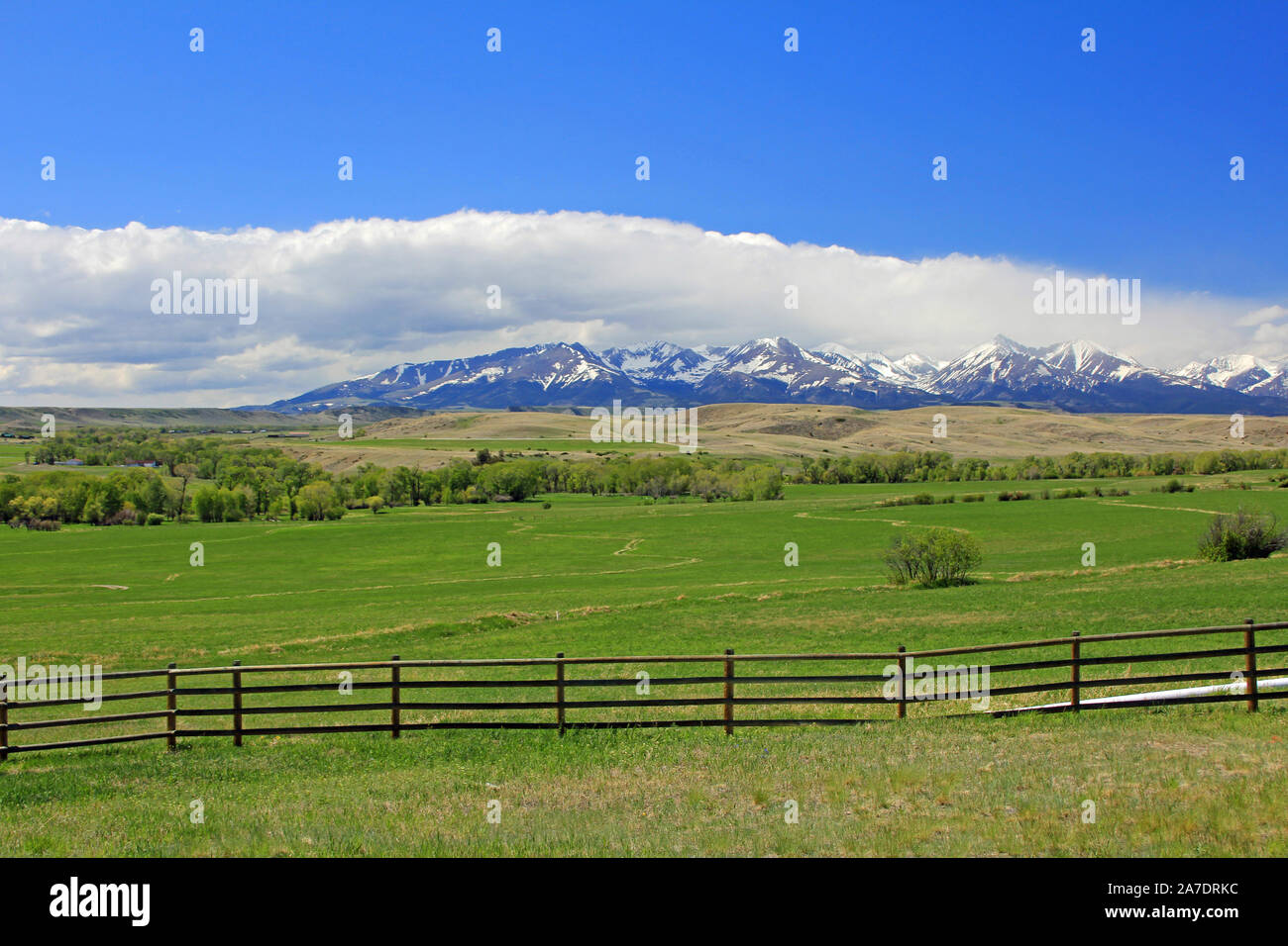 Crazy Mountains - Montana Stock Photo - Alamy
