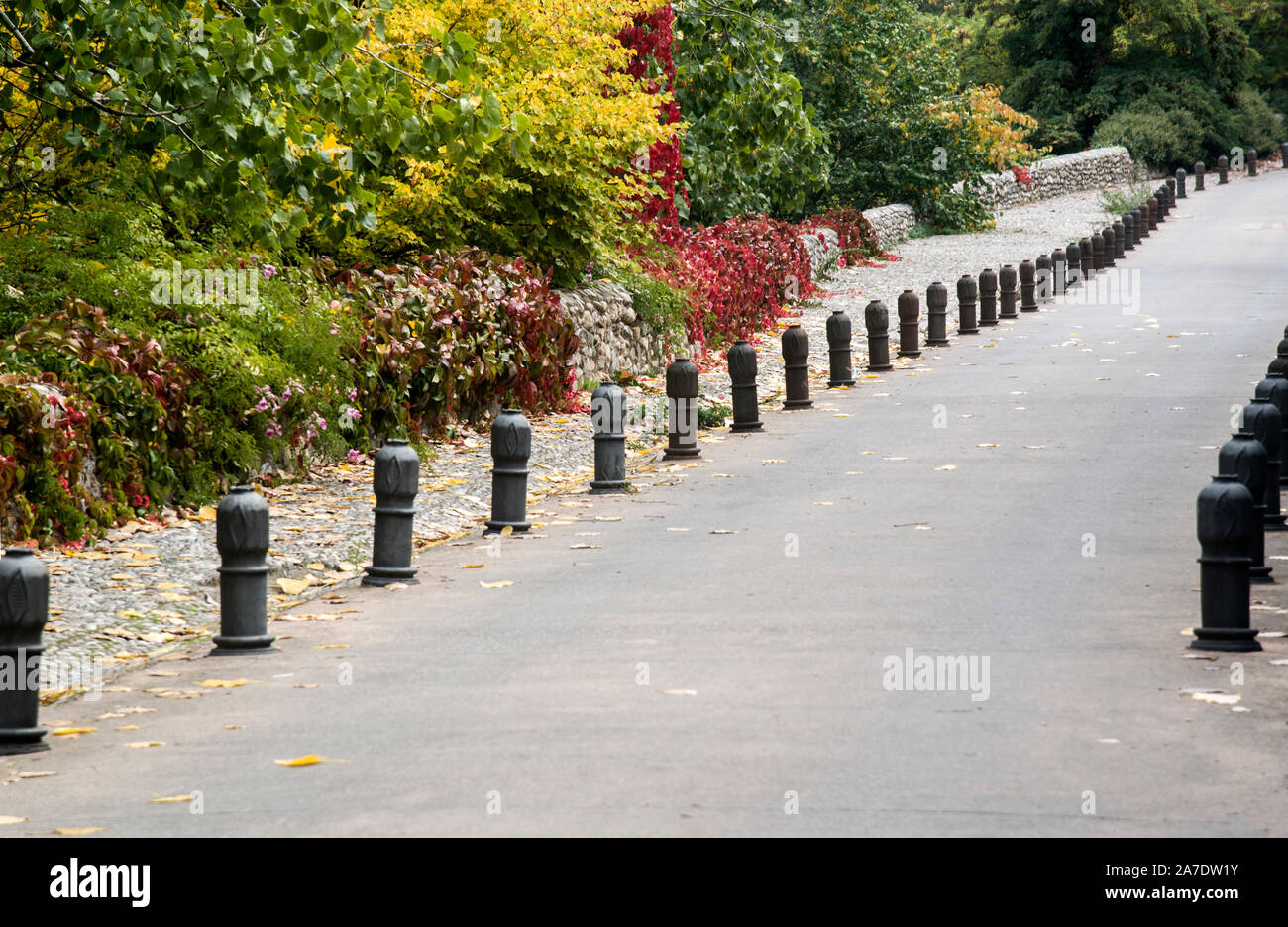 Anti parking bollard hi-res stock photography and images - Alamy