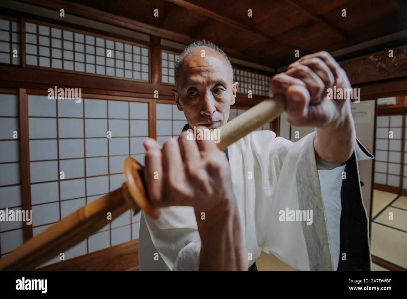 Traditional korean martial art hi-res stock photography and images - Alamy