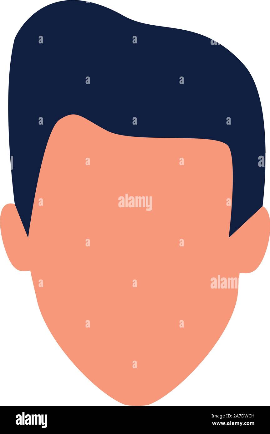 avatar man face icon, flat design Stock Vector Image & Art - Alamy