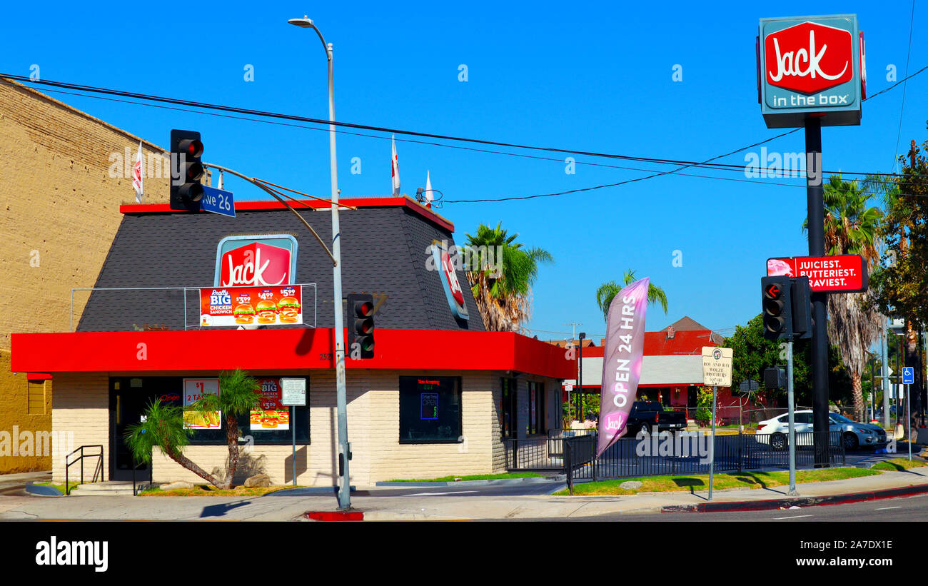 JACK IN THE BOX American Fast Food Restaurant chain, serving chicken ...