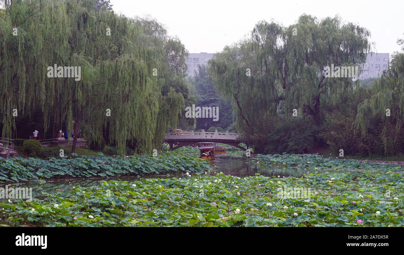 Zizhuyuan Park, Beijing China Stock Photo - Alamy