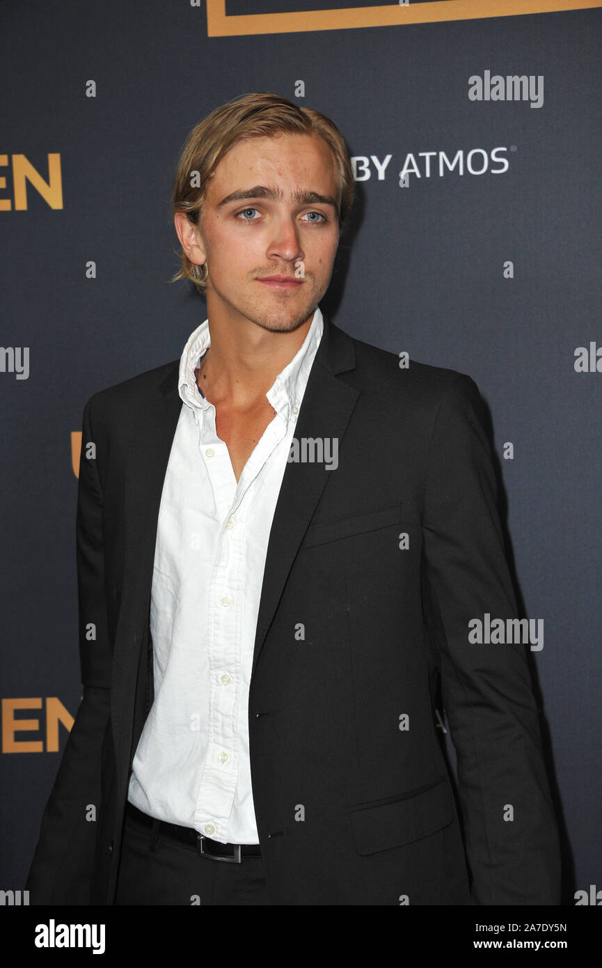 LOS ANGELES, CA - DECEMBER 15, 2014: Louis McIntosh at the Los Angeles ...