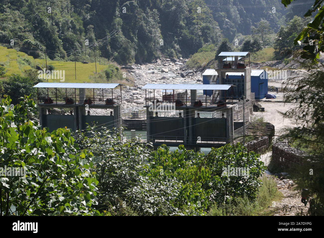 Nepal dam hi-res stock photography and images - Alamy
