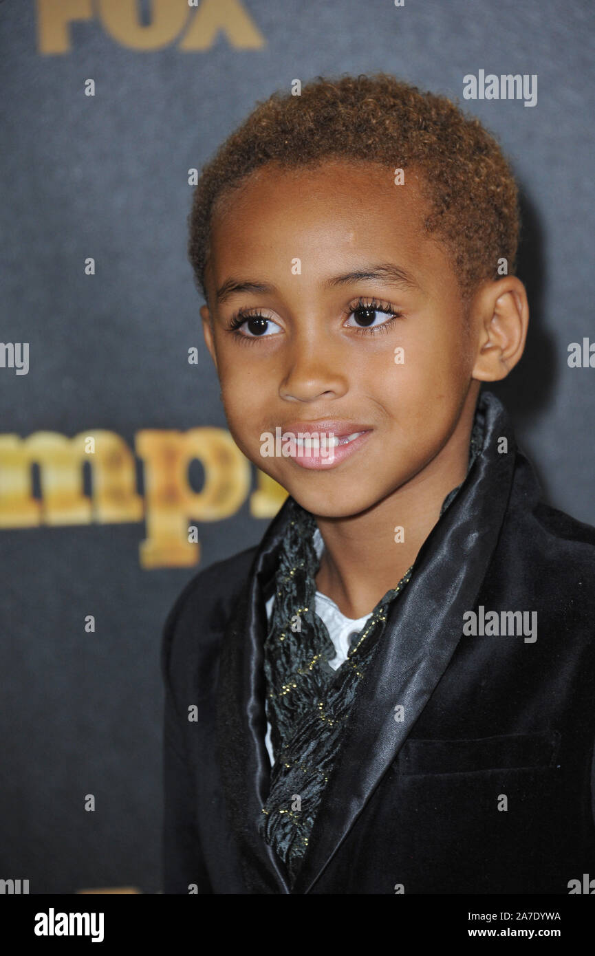 LOS ANGELES, CA - JANUARY 6, 2015: Genis Wooten at the premiere of Fox ...