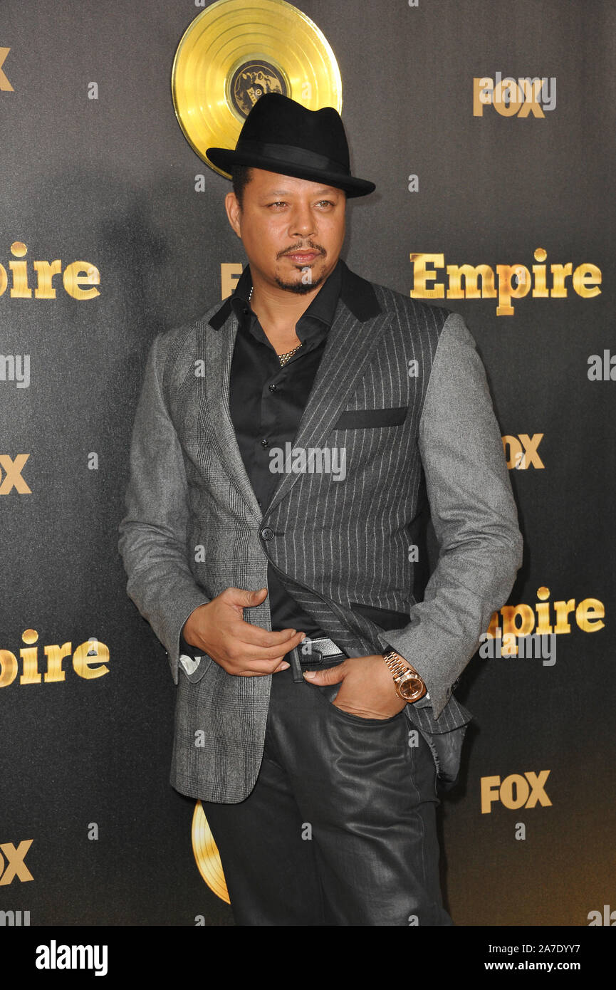 LOS ANGELES, CA - JANUARY 6, 2015: Terrence Howard at the premiere of ...