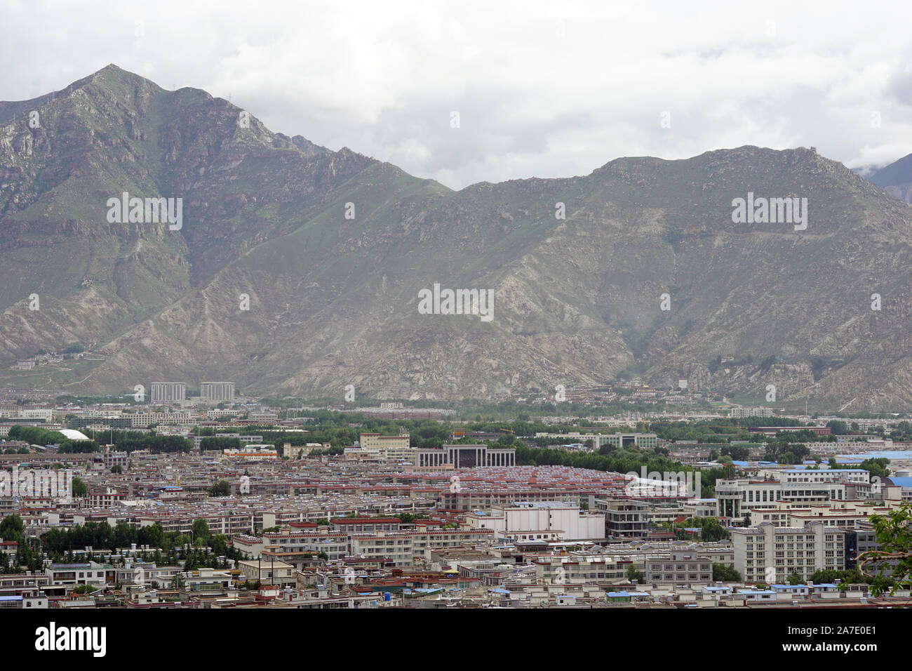 City landscape in Lhasa, Tibet, China Stock Photo - Alamy