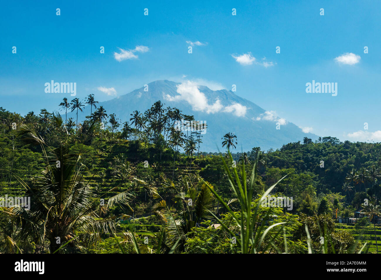 Balinese volcano hi-res stock photography and images - Alamy