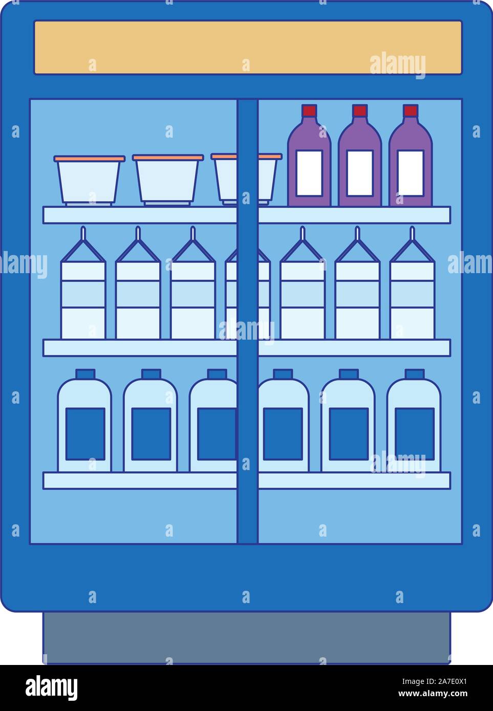 Rack of bottles Stock Vector Images - Alamy