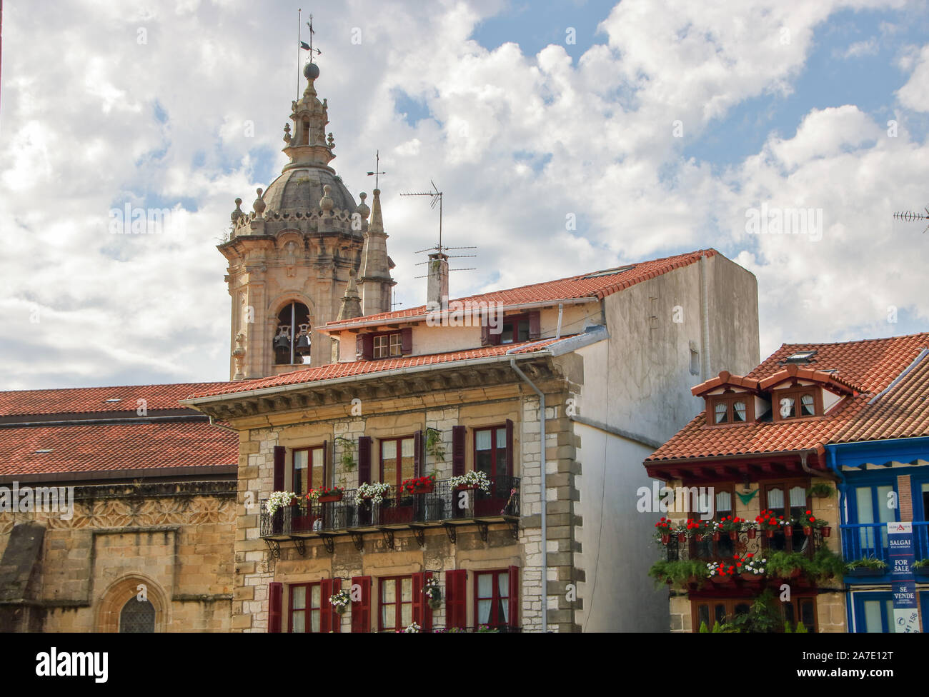 Basque tower house hi-res stock photography and images - Alamy