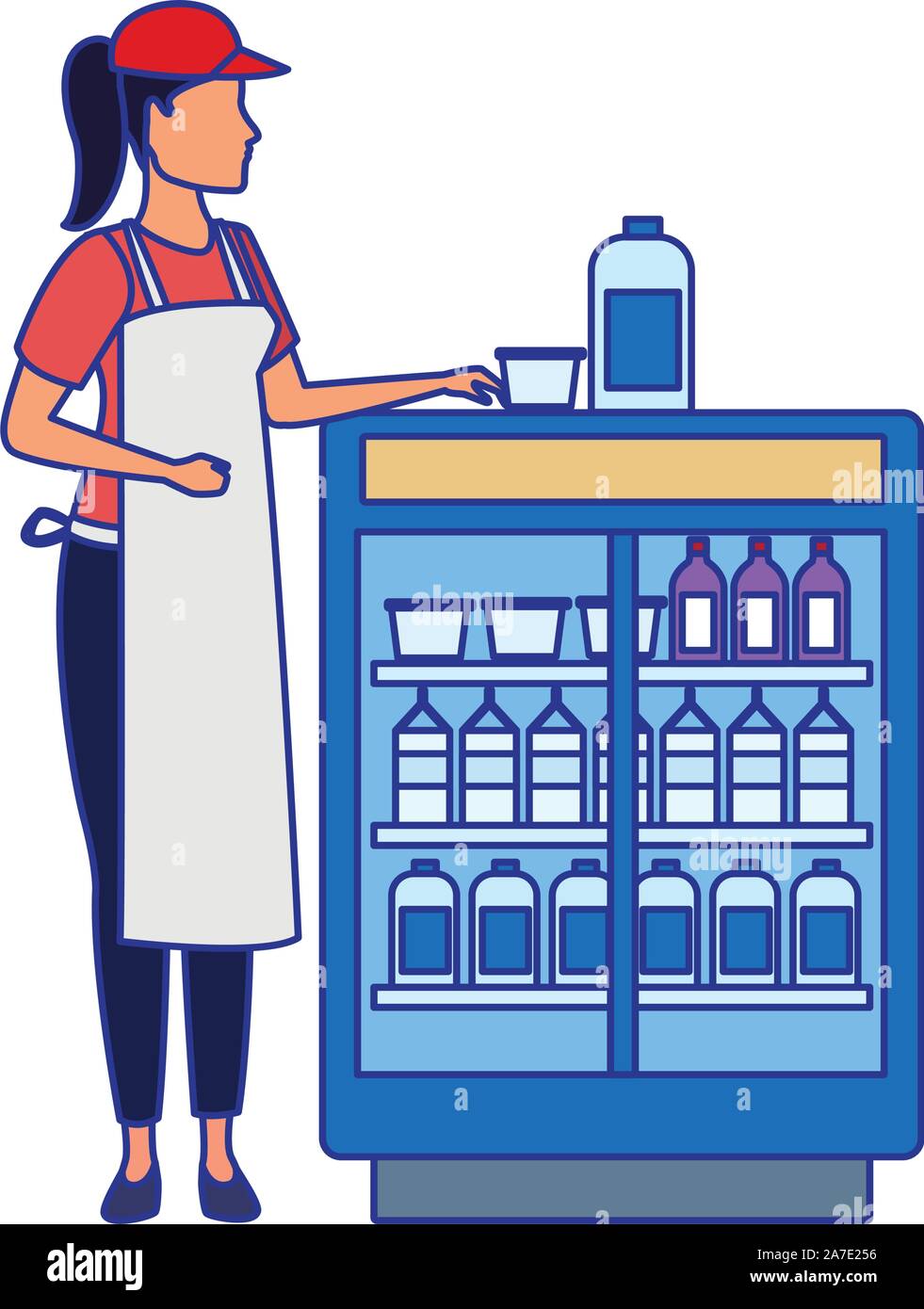 Beverages distribution Cut Out Stock Images & Pictures - Alamy