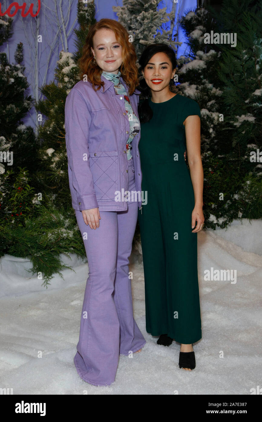 Los Angeles, CA. 01st Nov, 2019. Liv Hewson and Anna Akana attend ...