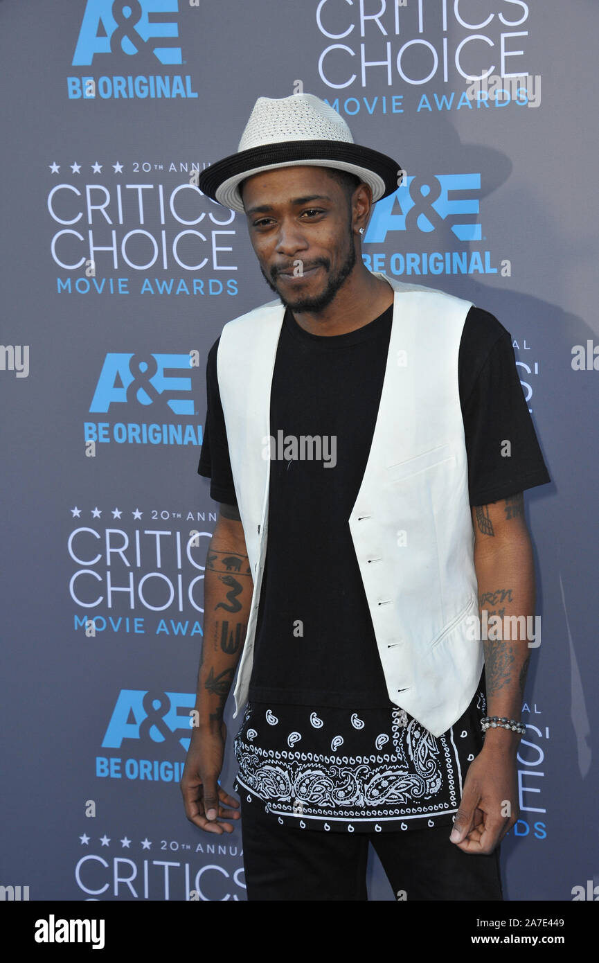 LOS ANGELES, CA - JANUARY 15, 2015: Keith Stanfield at the 20th Annual ...