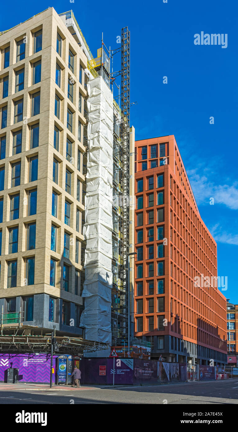 The Calico Building and the Carding Building, (under construction, Oct ...