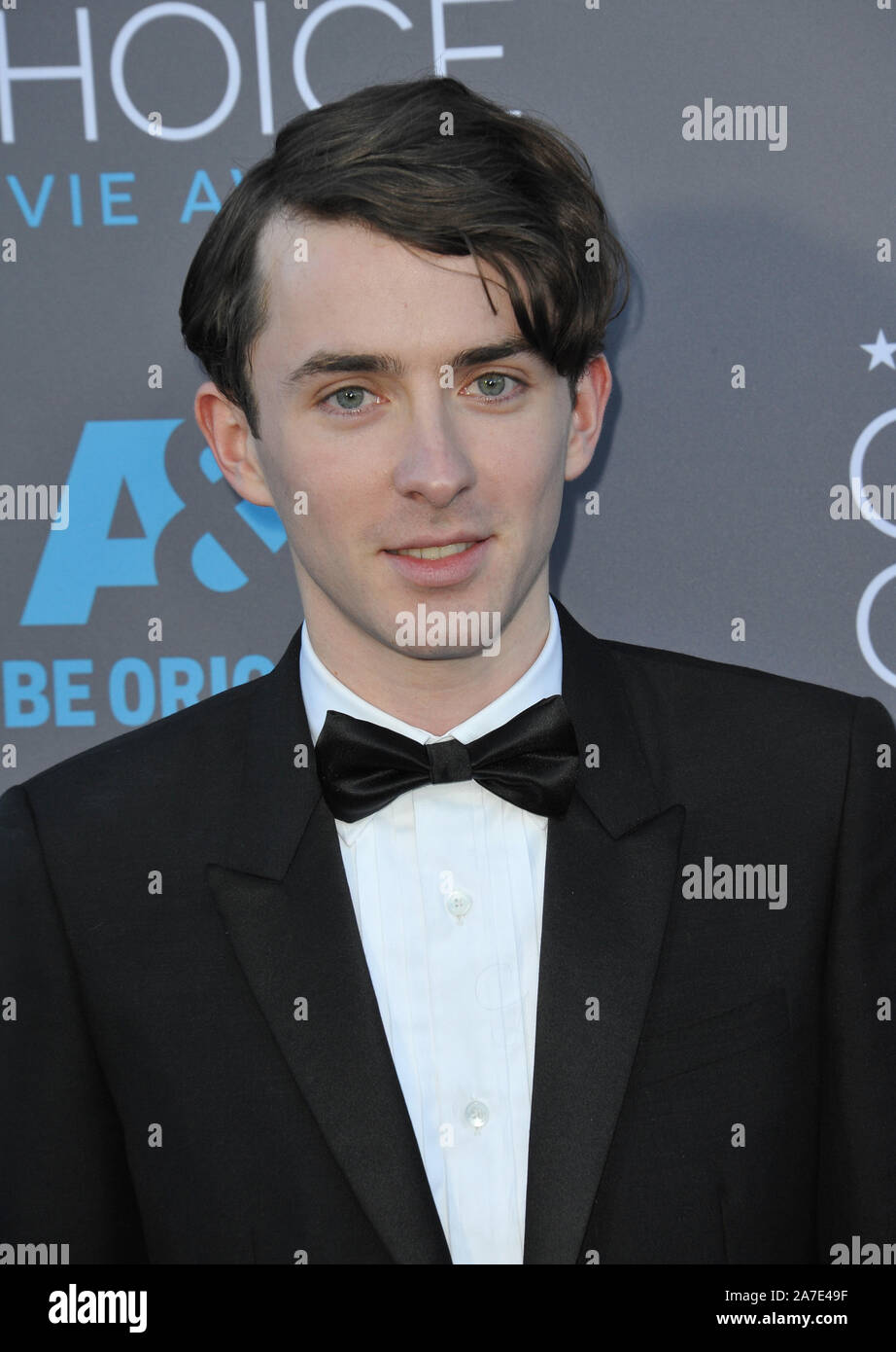 LOS ANGELES, CA - JANUARY 15, 2015: Matthew Beard at the 20th Annual ...