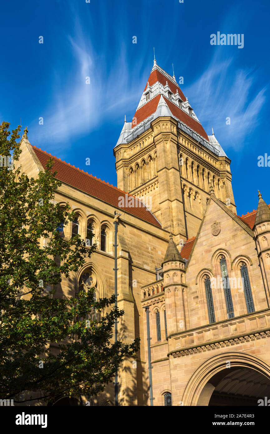 The Manchester University Tower Manchester Museum, from the the Old ...