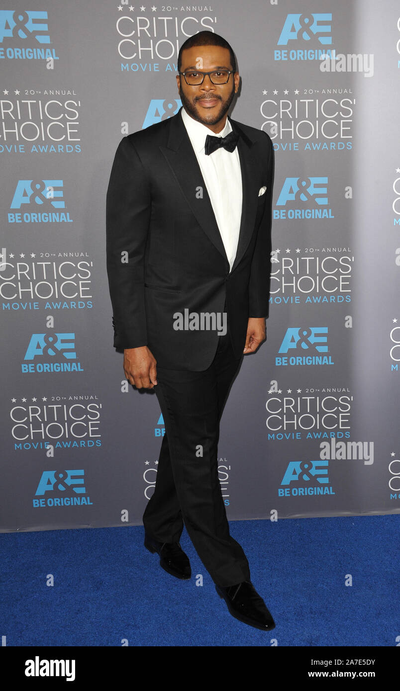LOS ANGELES, CA - JANUARY 15, 2015: Tyler Perry at the 20th Annual ...