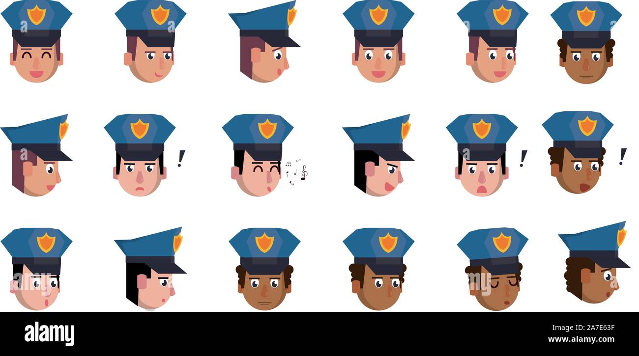 Police Officers Uniform Cut Out Stock Images & Pictures - Alamy