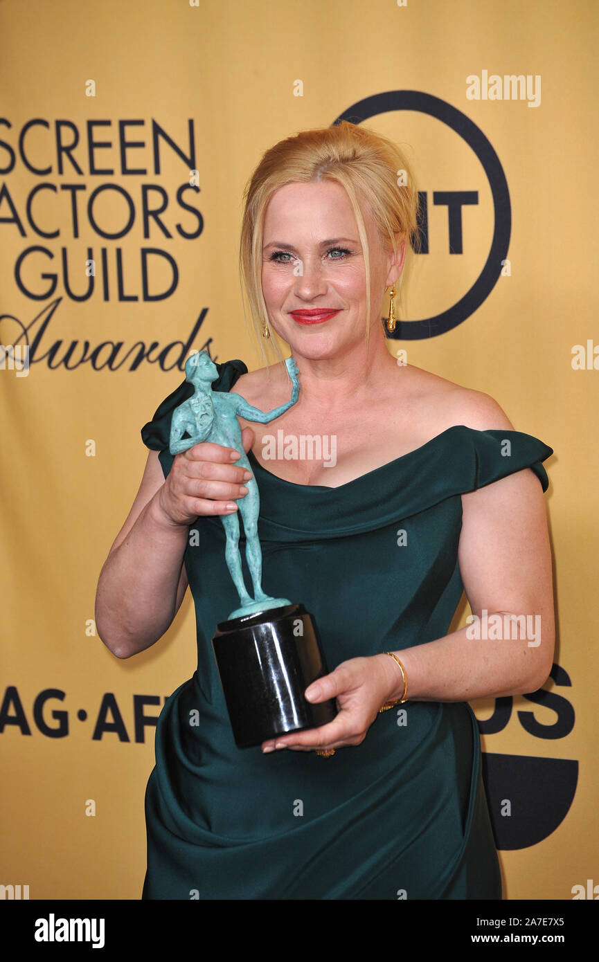 LOS ANGELES, CA - JANUARY 25, 2015: Patricia Arquette at the 2015 ...