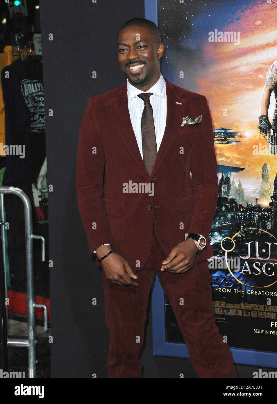 LOS ANGELES, CA - FEBRUARY 2, 2015: David Ajala at the Los Angeles ...