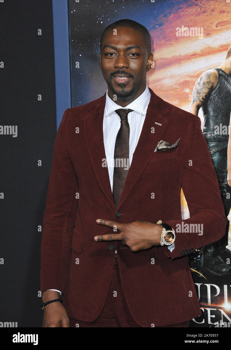 LOS ANGELES, CA - FEBRUARY 2, 2015: David Ajala at the Los Angeles ...