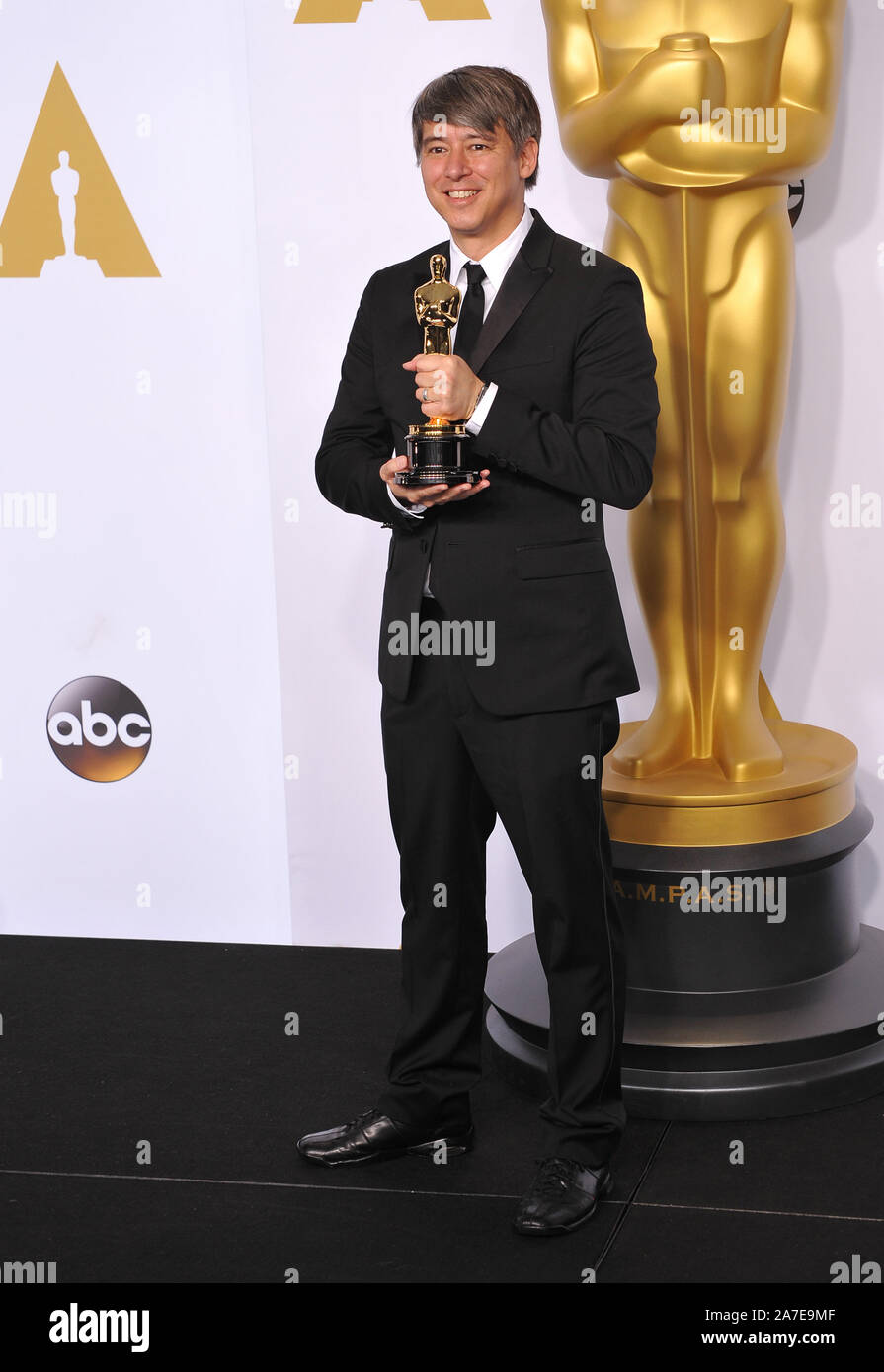 LOS ANGELES, CA - FEBRUARY 22, 2015: Tom Cross at the 87th Annual ...