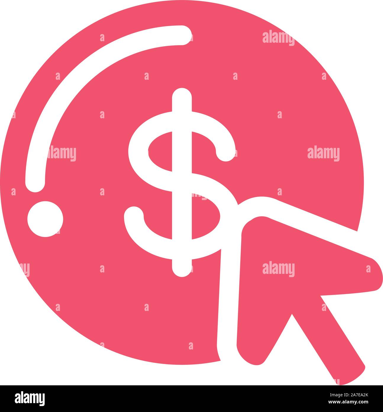 currency with symbol dollar on white background vector illustration ...