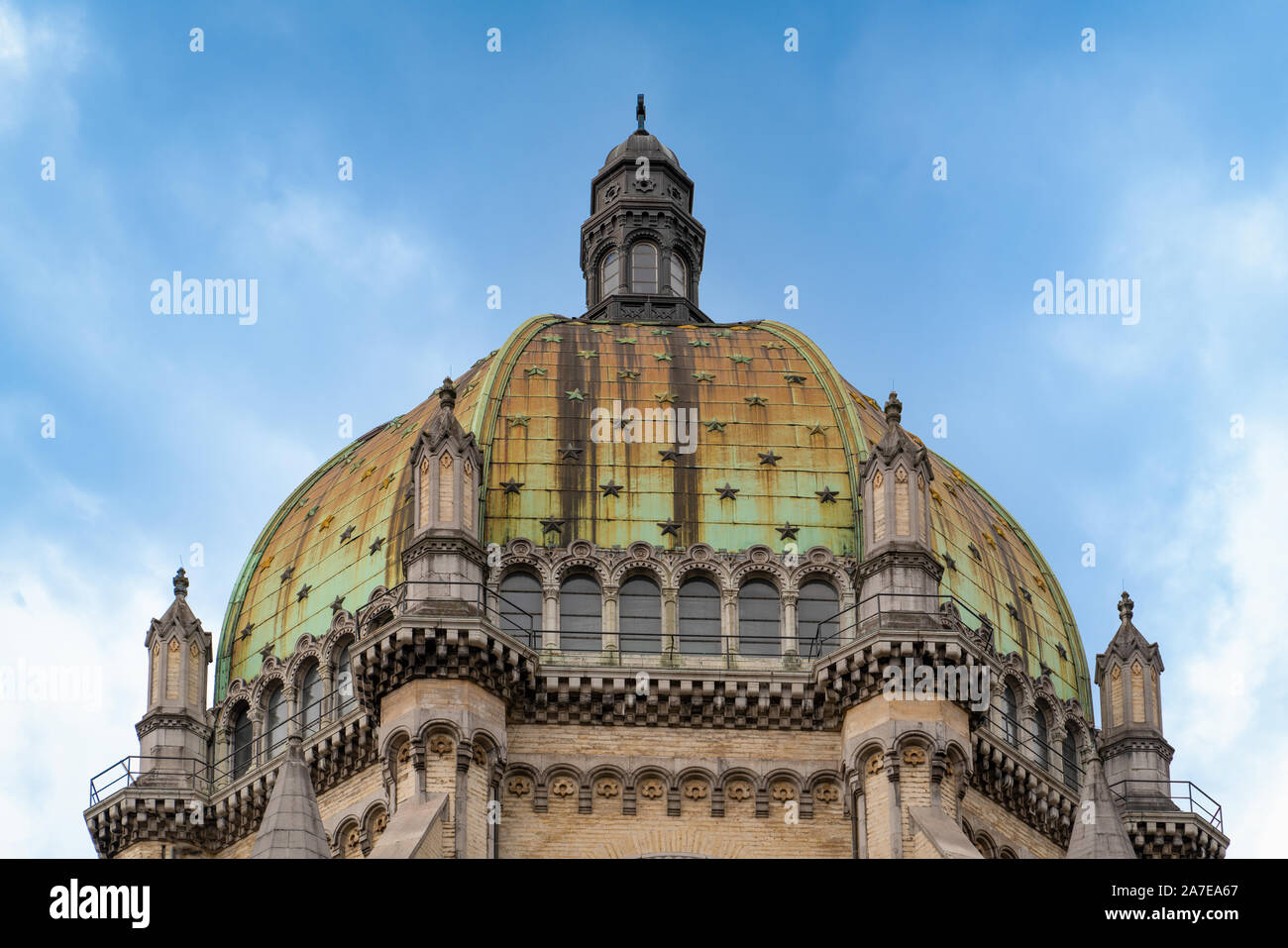 Roof of Saint Mary's Royal church, It is a Roman Catholic parish church ...
