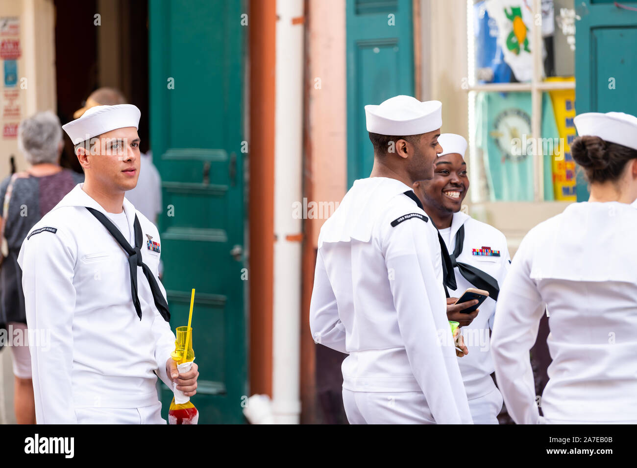 Marine and sailors of the quarter hi-res stock photography and images ...
