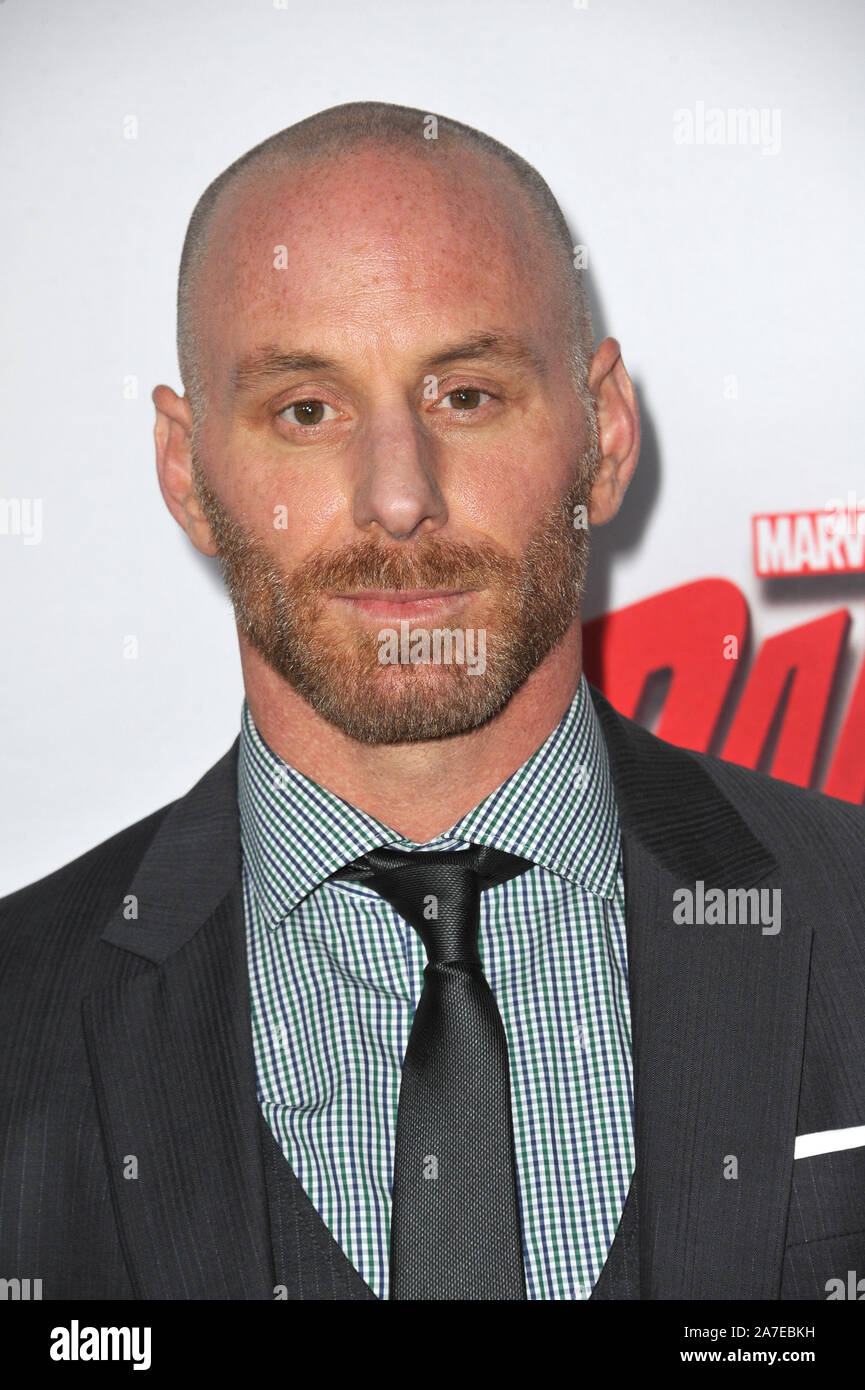 LOS ANGELES, CA - APRIL 2, 2015: Matt Gerald at the premiere of his ...