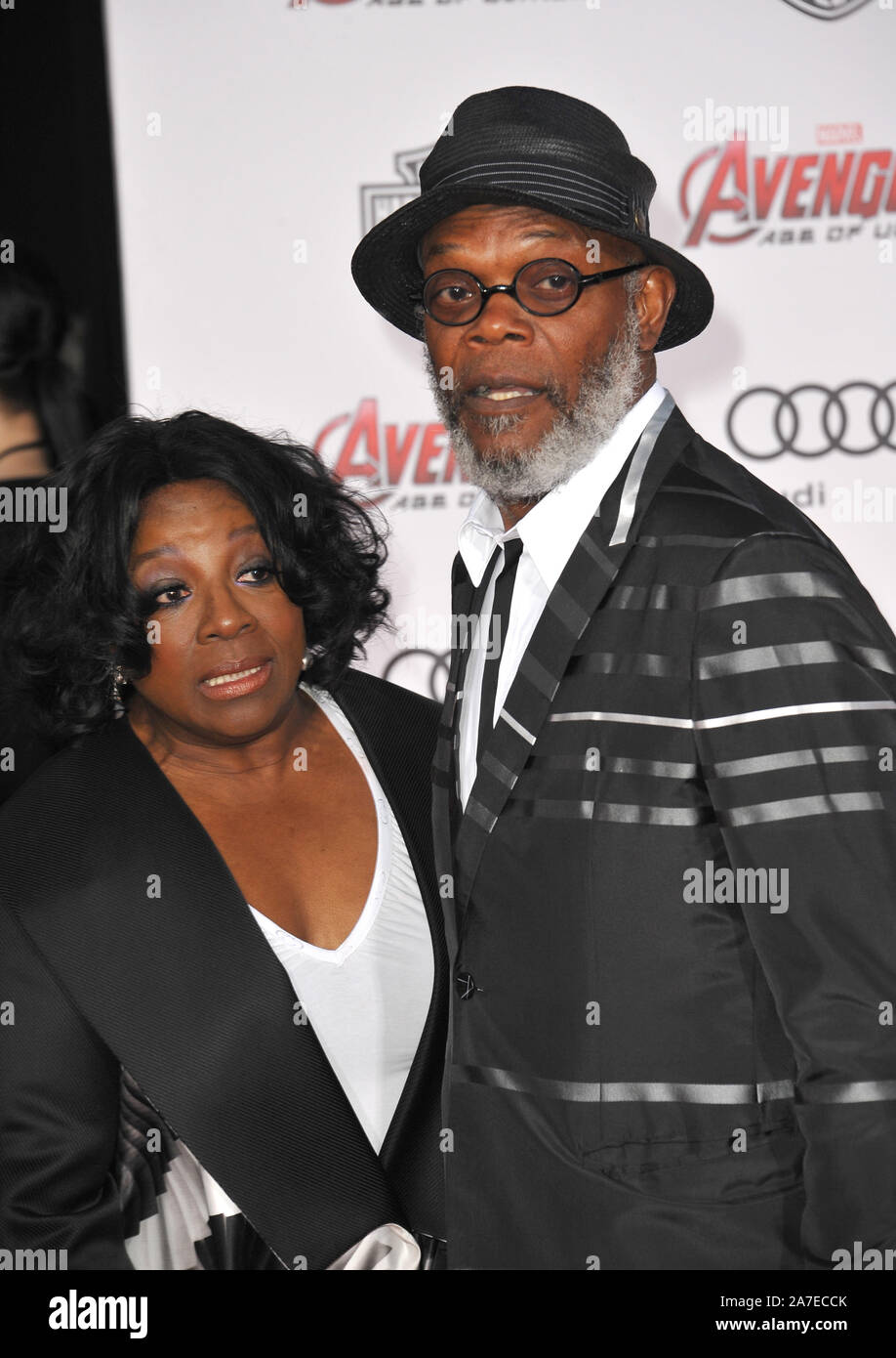 Actor samuel jackson wife latanya hi-res stock photography and images ...