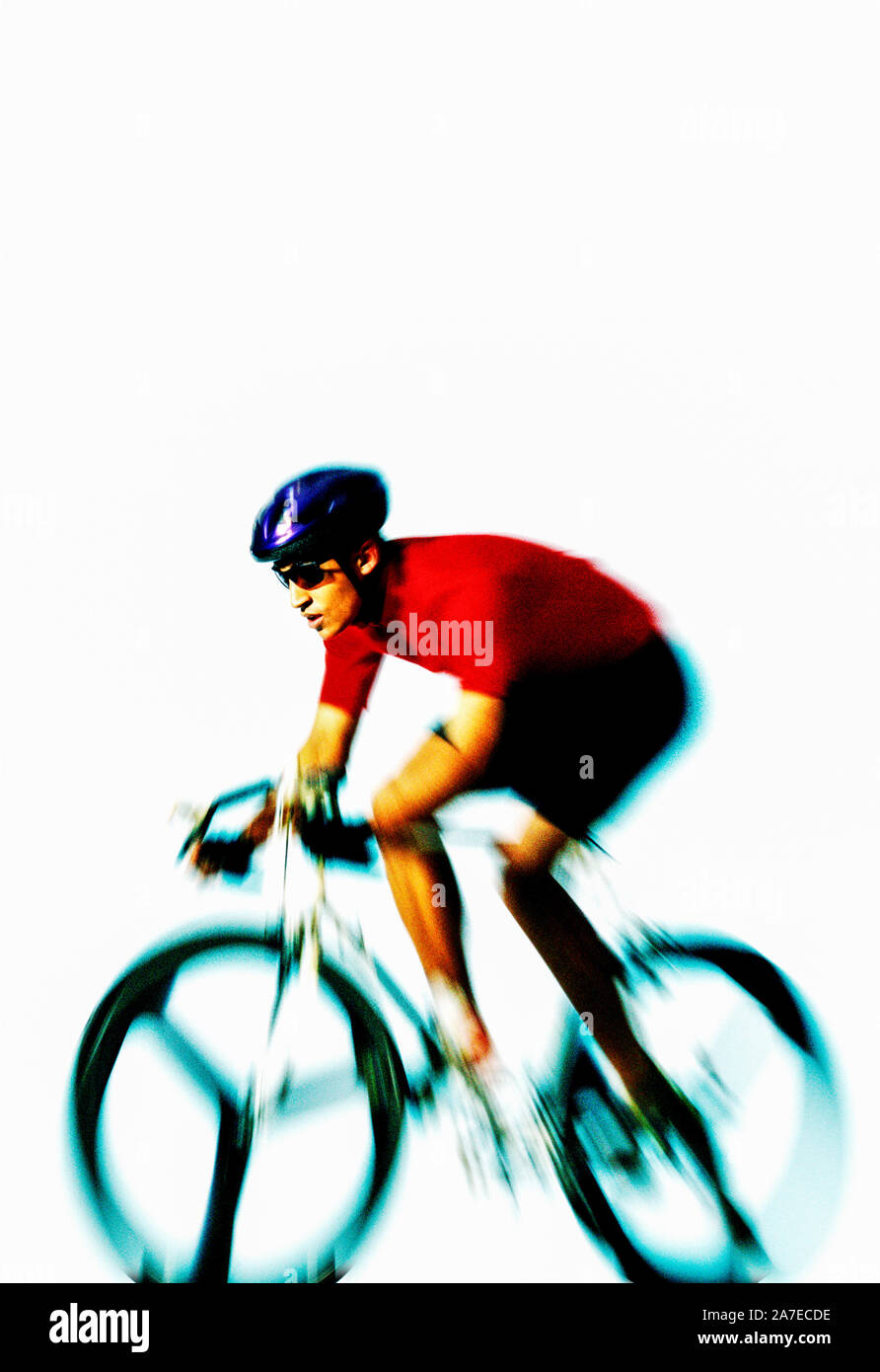 Illustrative bike Cut Out Stock Images & Pictures - Alamy