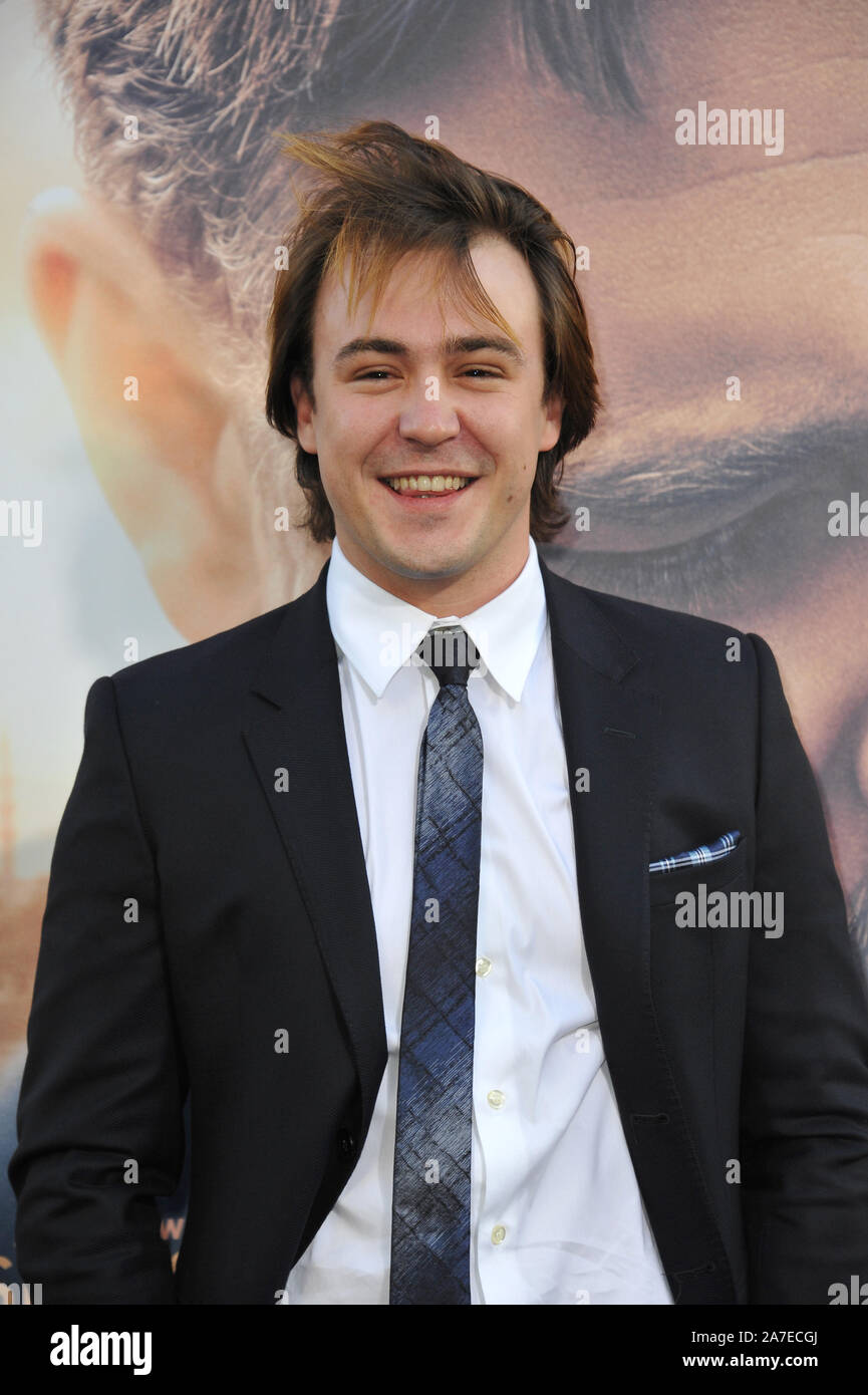 LOS ANGELES, CA - APRIL 16, 2015: Ben O'Toole at the Los Angeles ...