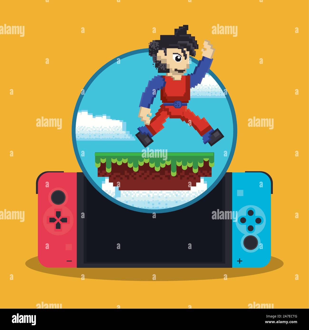 Avatar player pixel icon hi-res stock photography and images - Alamy
