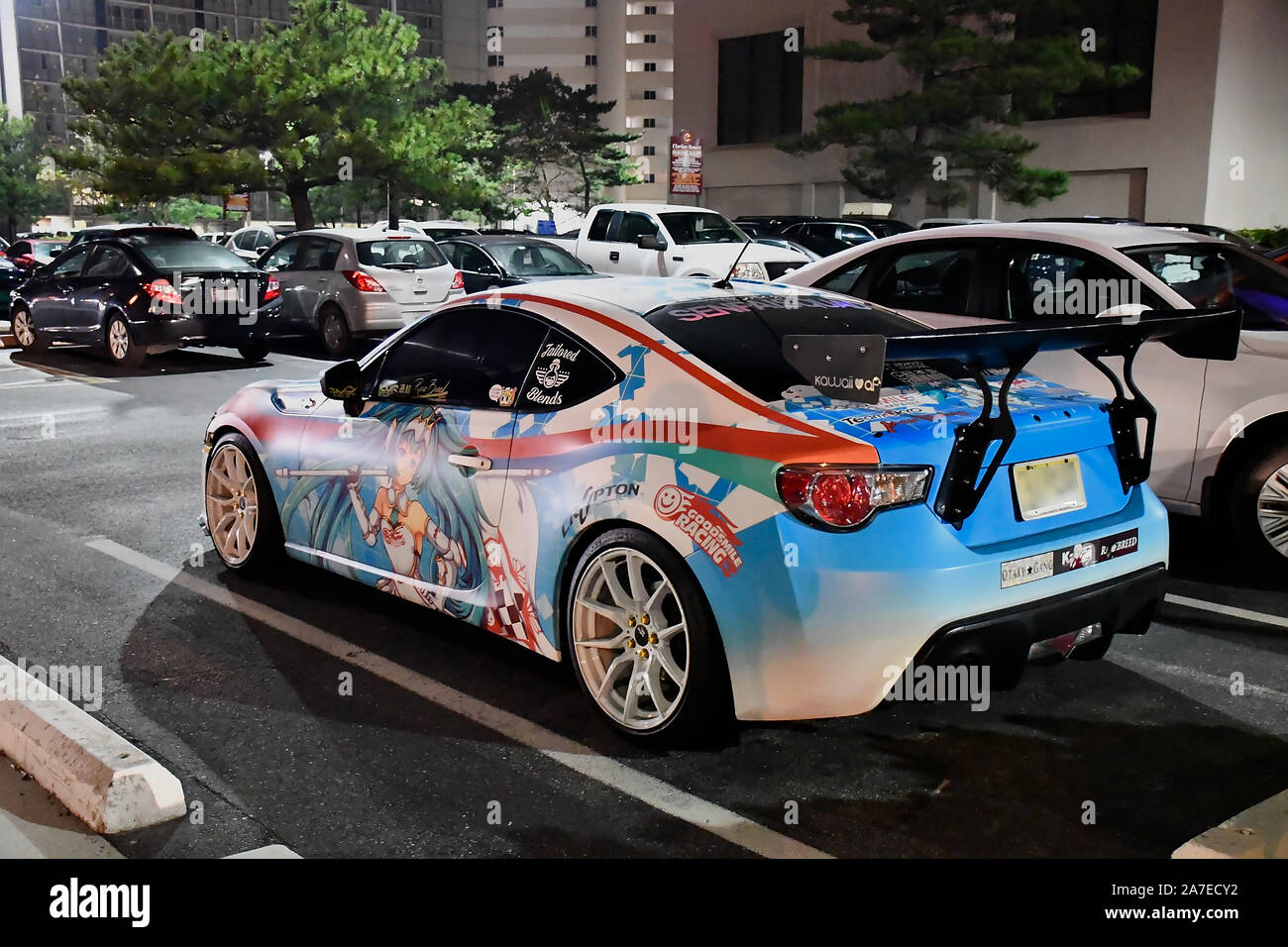 Modified engine cars gathering in Ocean City MD October 2019 Stock ...