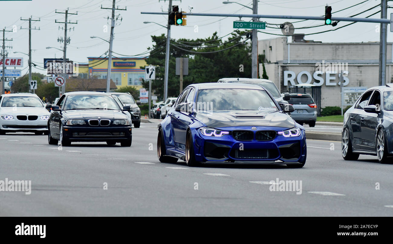 Modified engine cars gathering in Ocean City MD October 2019 Stock ...