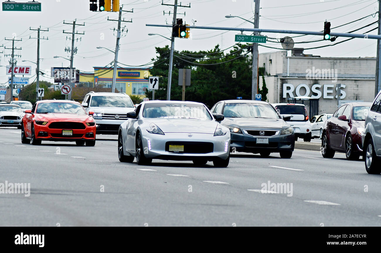 Modified engine cars gathering in Ocean City MD October 2019 Stock ...