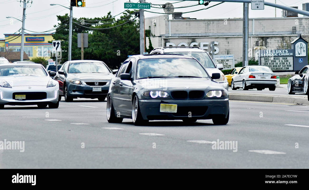 Modified engine cars gathering in Ocean City MD October 2019 Stock ...