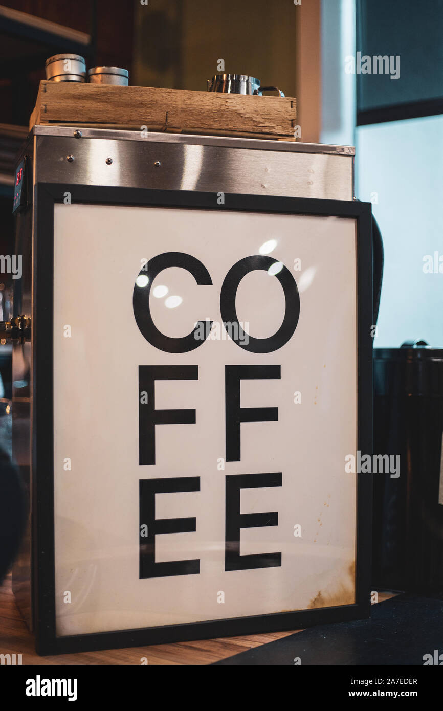 Inside a coffee shop hi-res stock photography and images - Alamy