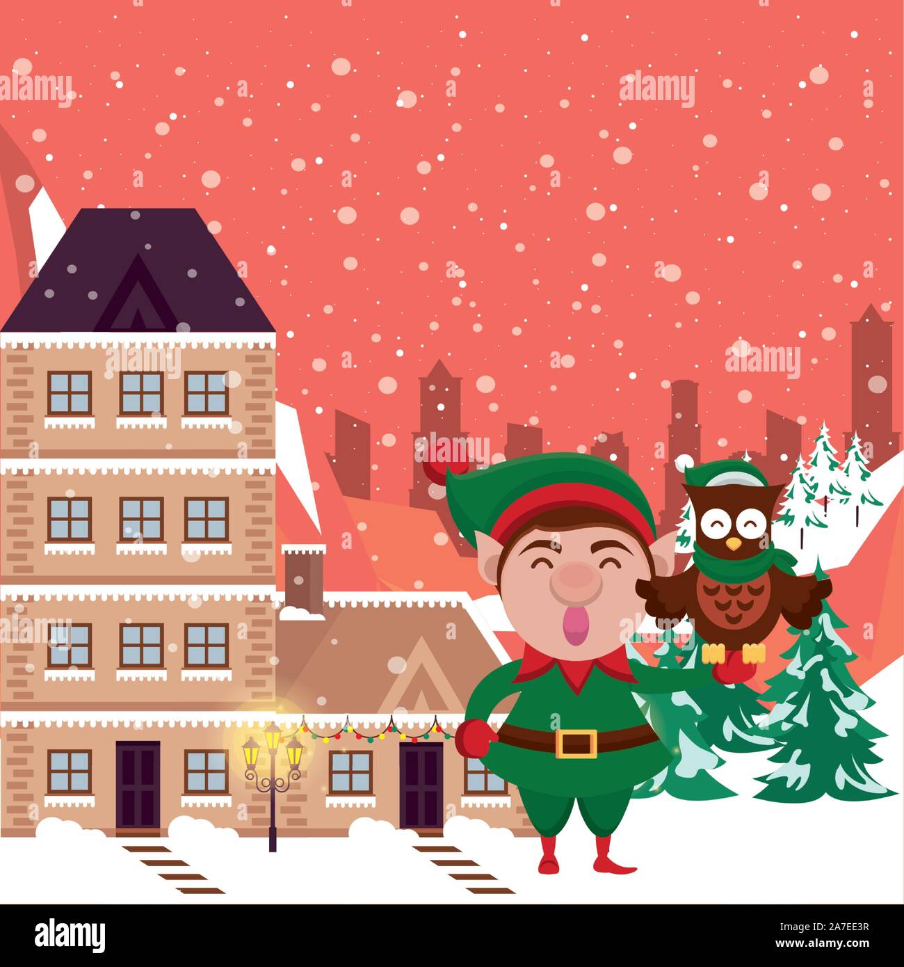 Elf land Stock Vector Images - Alamy