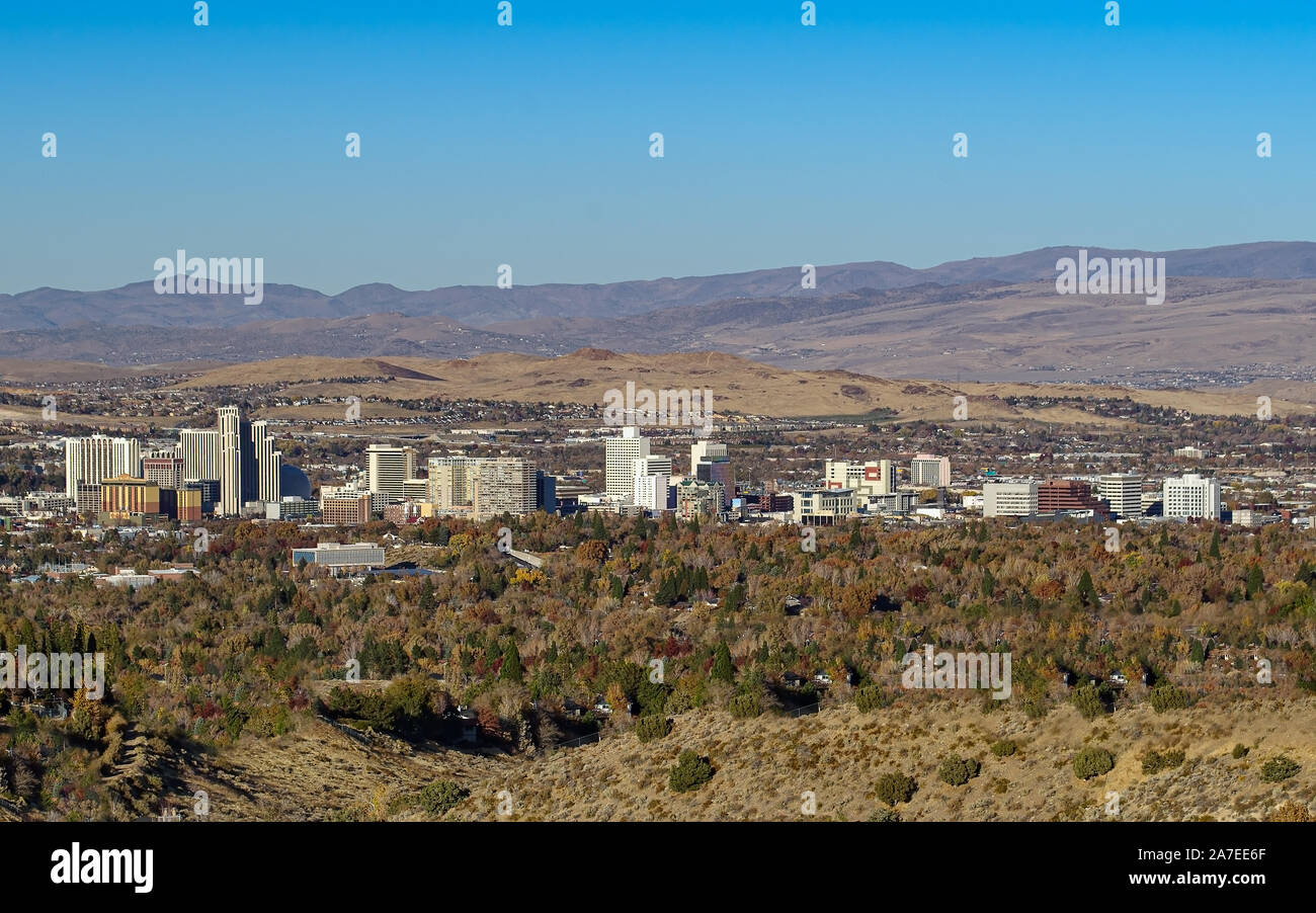 Reno Nevada Skyline High Resolution Stock Photography and Images - Alamy