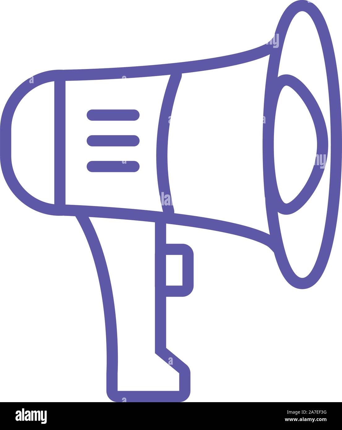cute megaphone with white background vector illustration design Stock ...