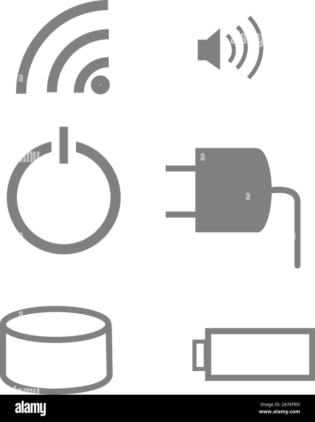 set symbol laptop icon on white background. icon for notebook Stock ...