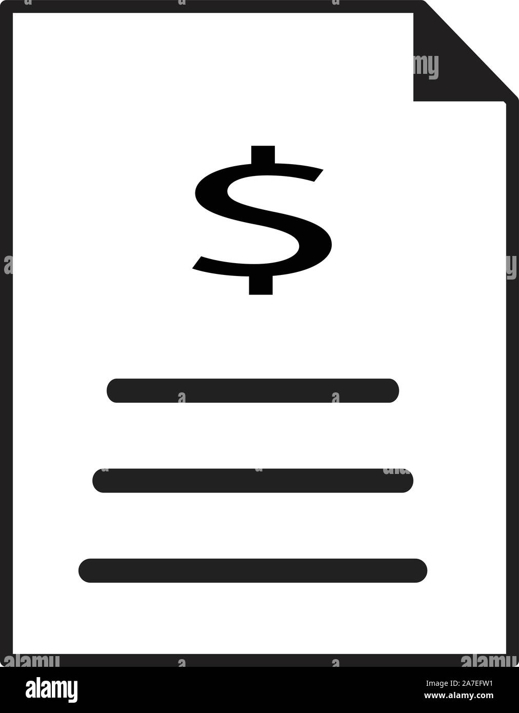 Flat Invoice Icon Invoice Icon Stock Illustrations – 27,341 Invoice