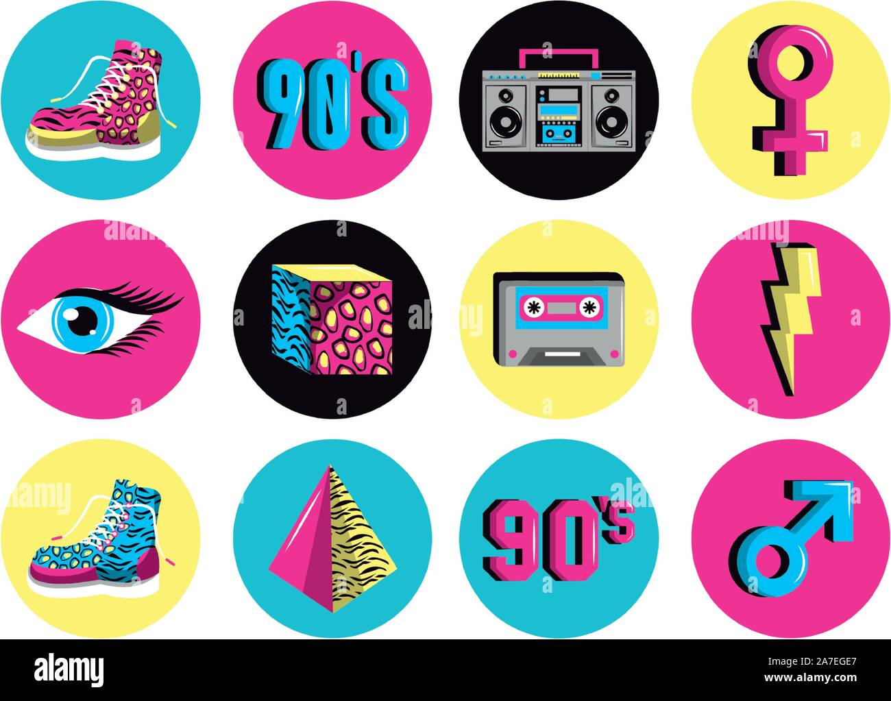 Nineties decade hi-res stock photography and images - Alamy