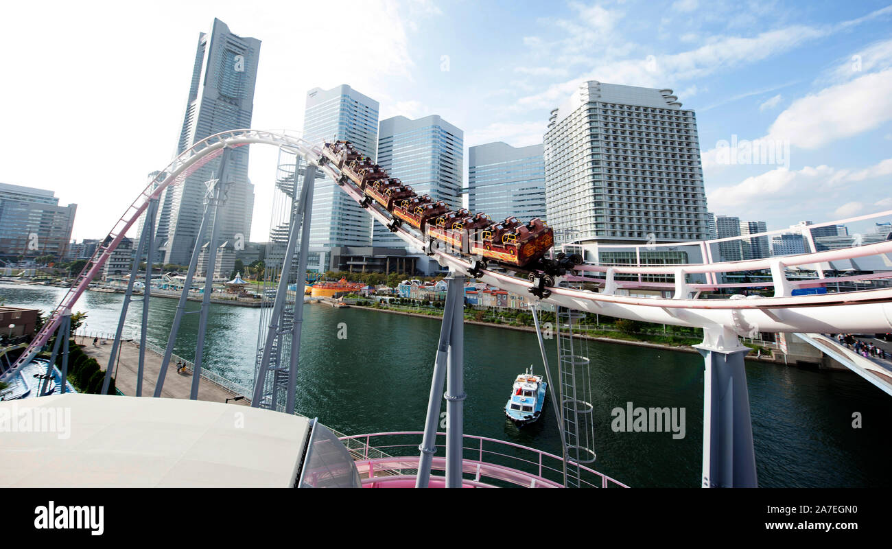Cosmo World, Yokohama, Japan, Asia Stock Photo - Alamy